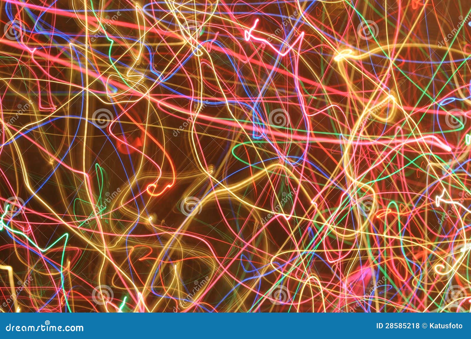 Colorful lights stock photo. Image of night, christmas - 28585218