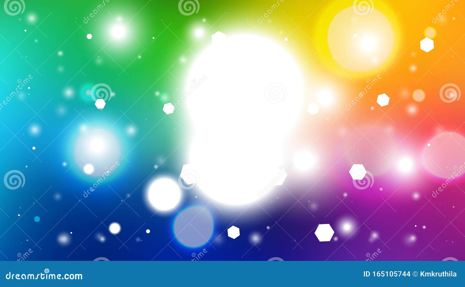 Colorful Lights Background Vector Illustration Stock Vector ...