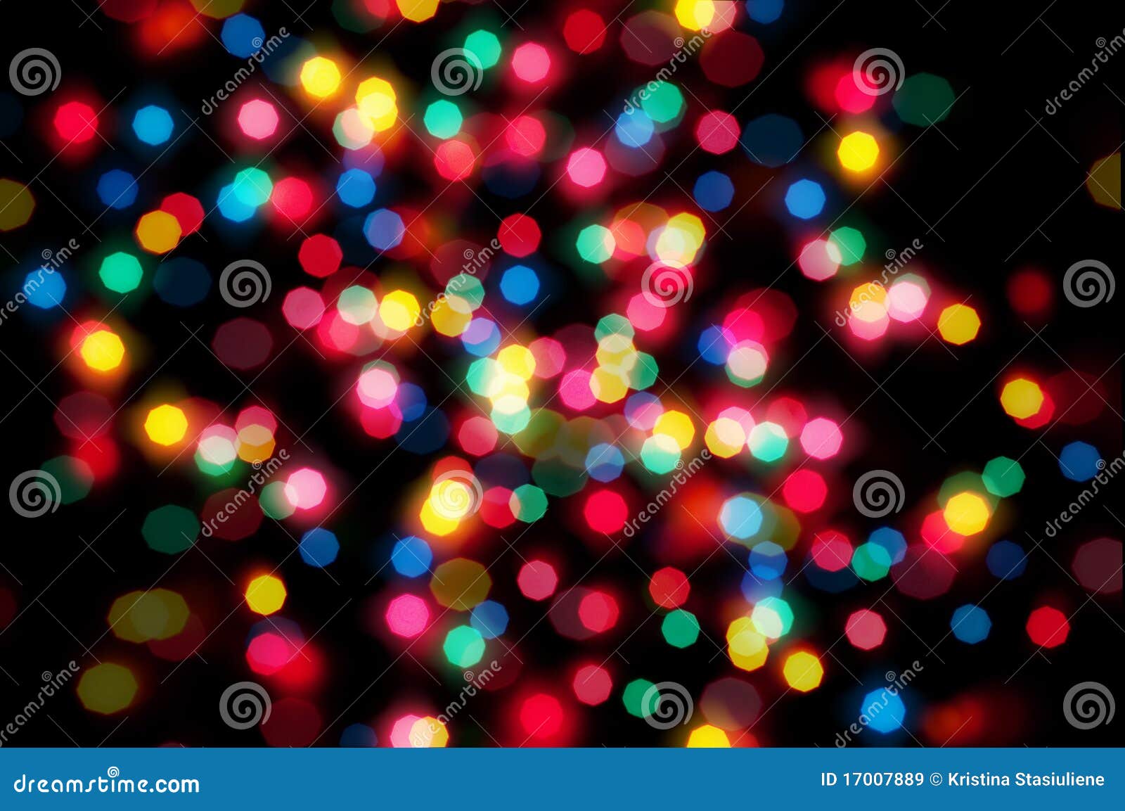 Colorful lights bokeh stock image. Image of lightbulb - 17007889
