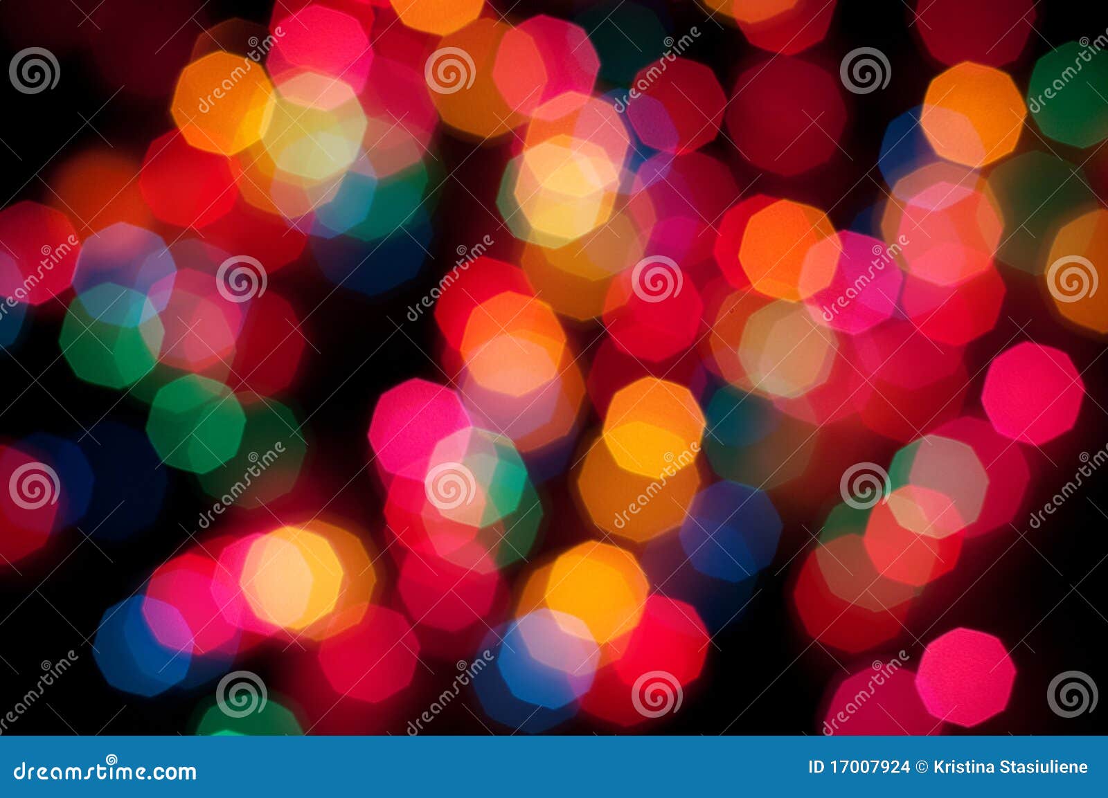 Colorful lights bokeh stock photo. Image of romantic - 17007924