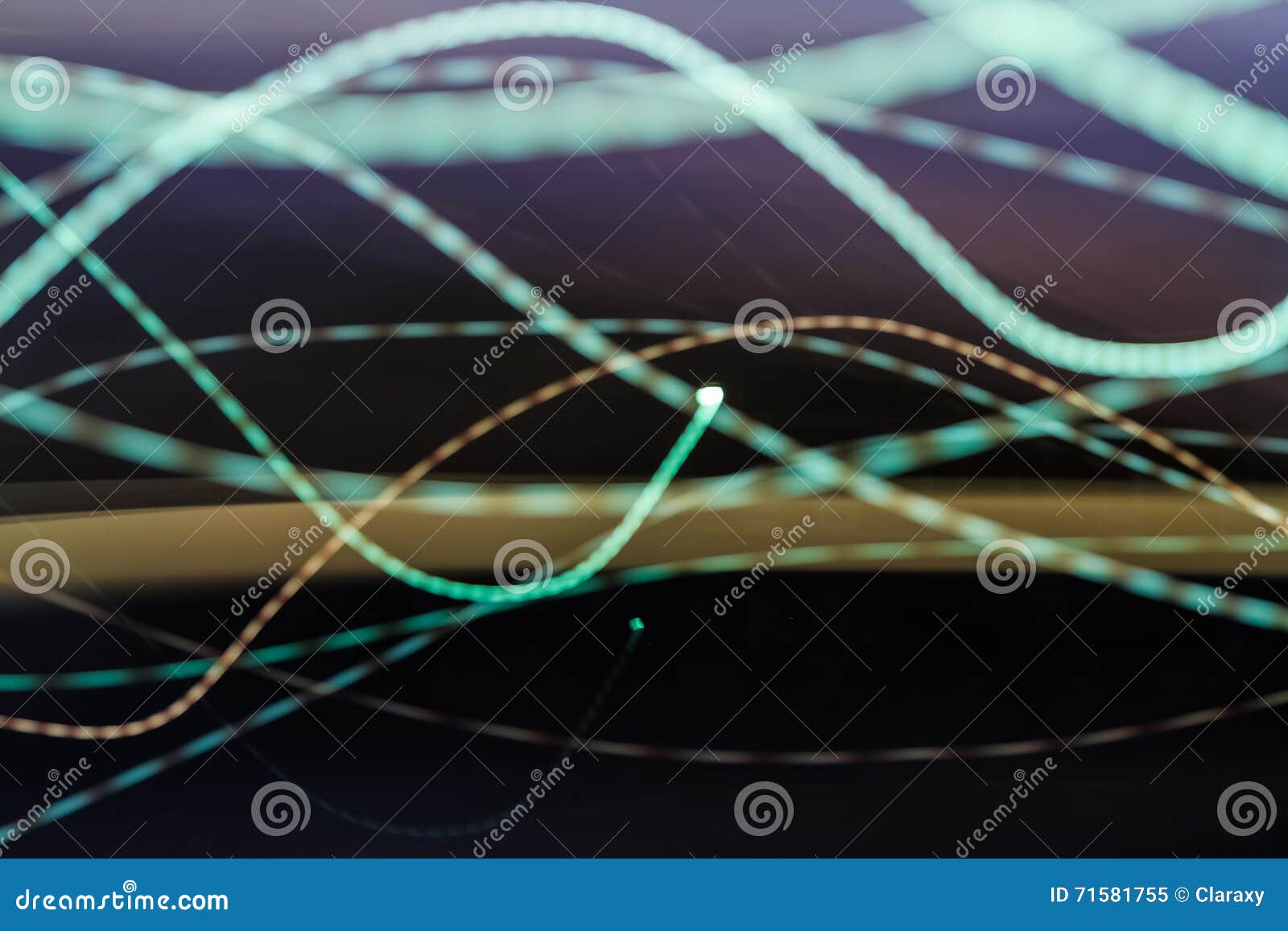 Colorful Lights in Motion Texture Stock Image - Image of movement ...
