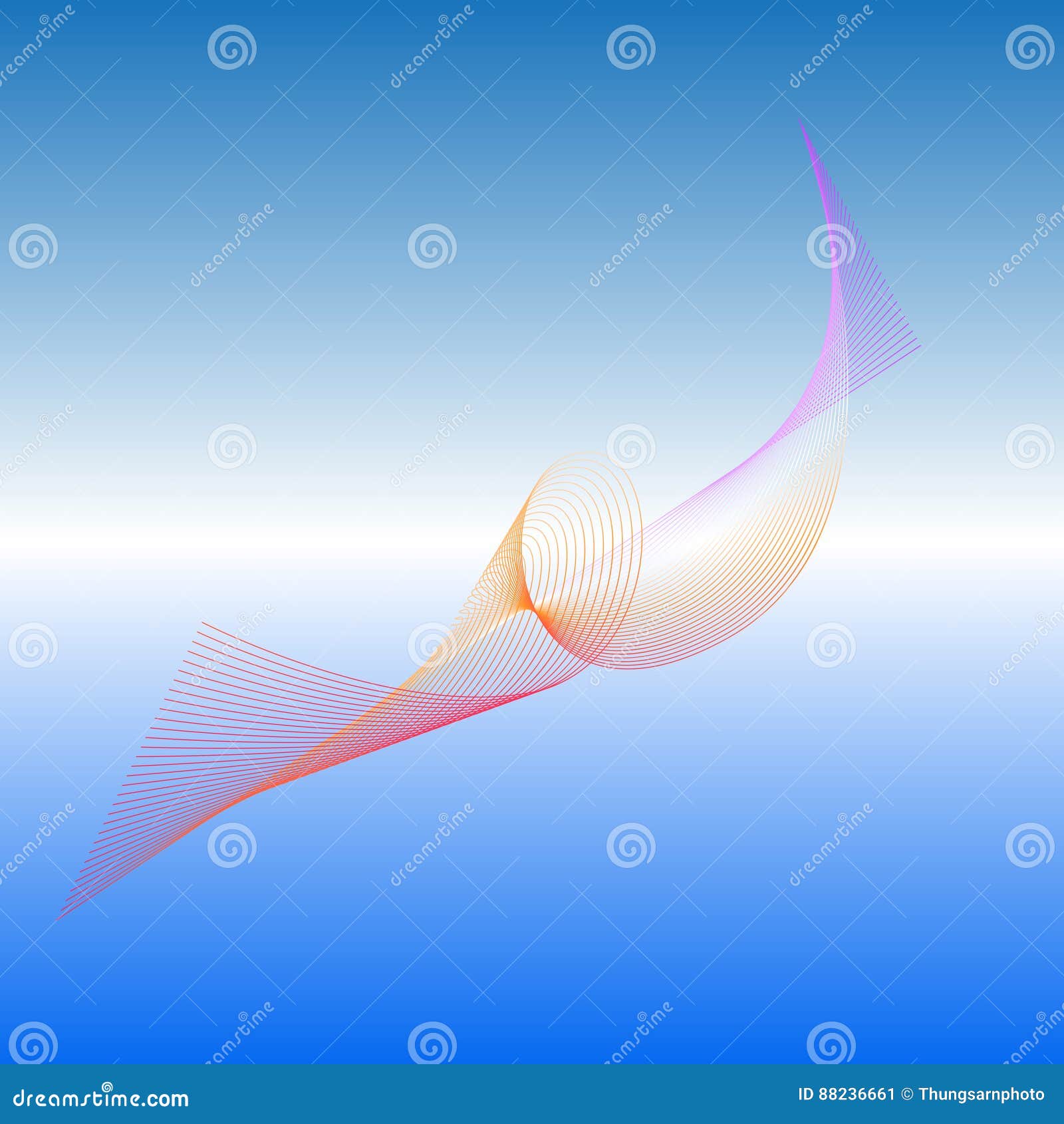 Colorful Line Abstract Background Stock Vector - Illustration of ...