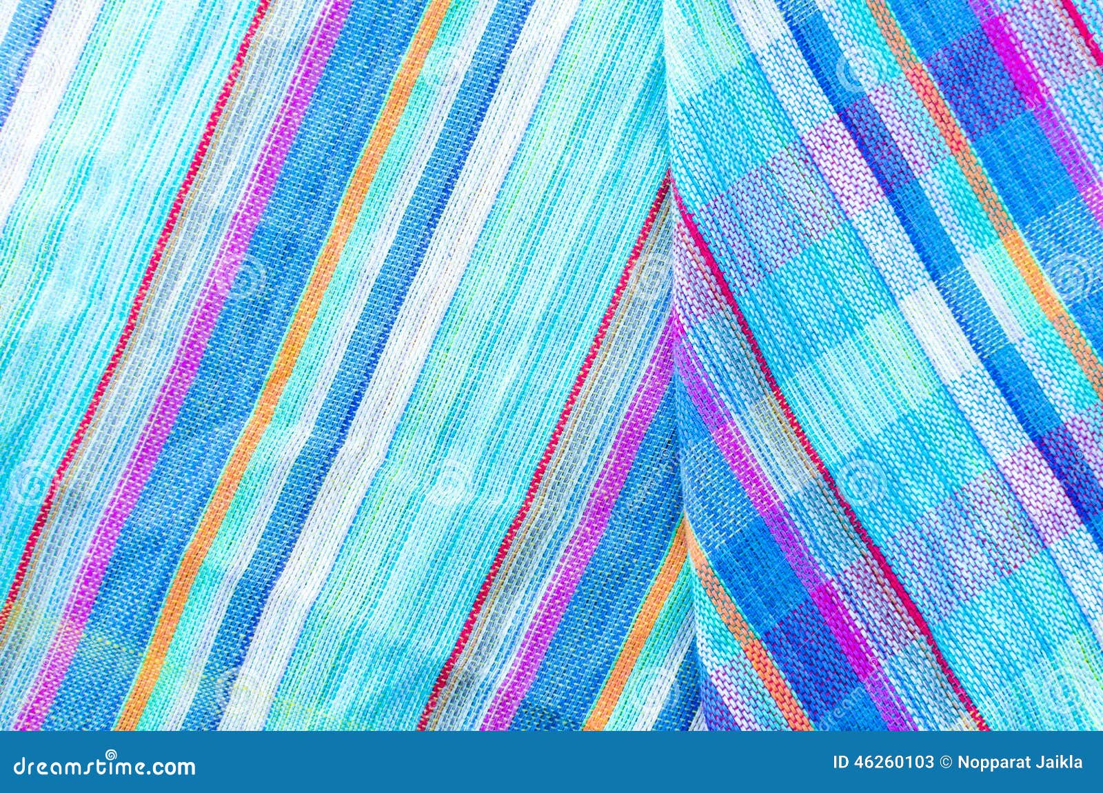 Colorful Line Patterned Fabrics Texture Background Stock Image - Image ...