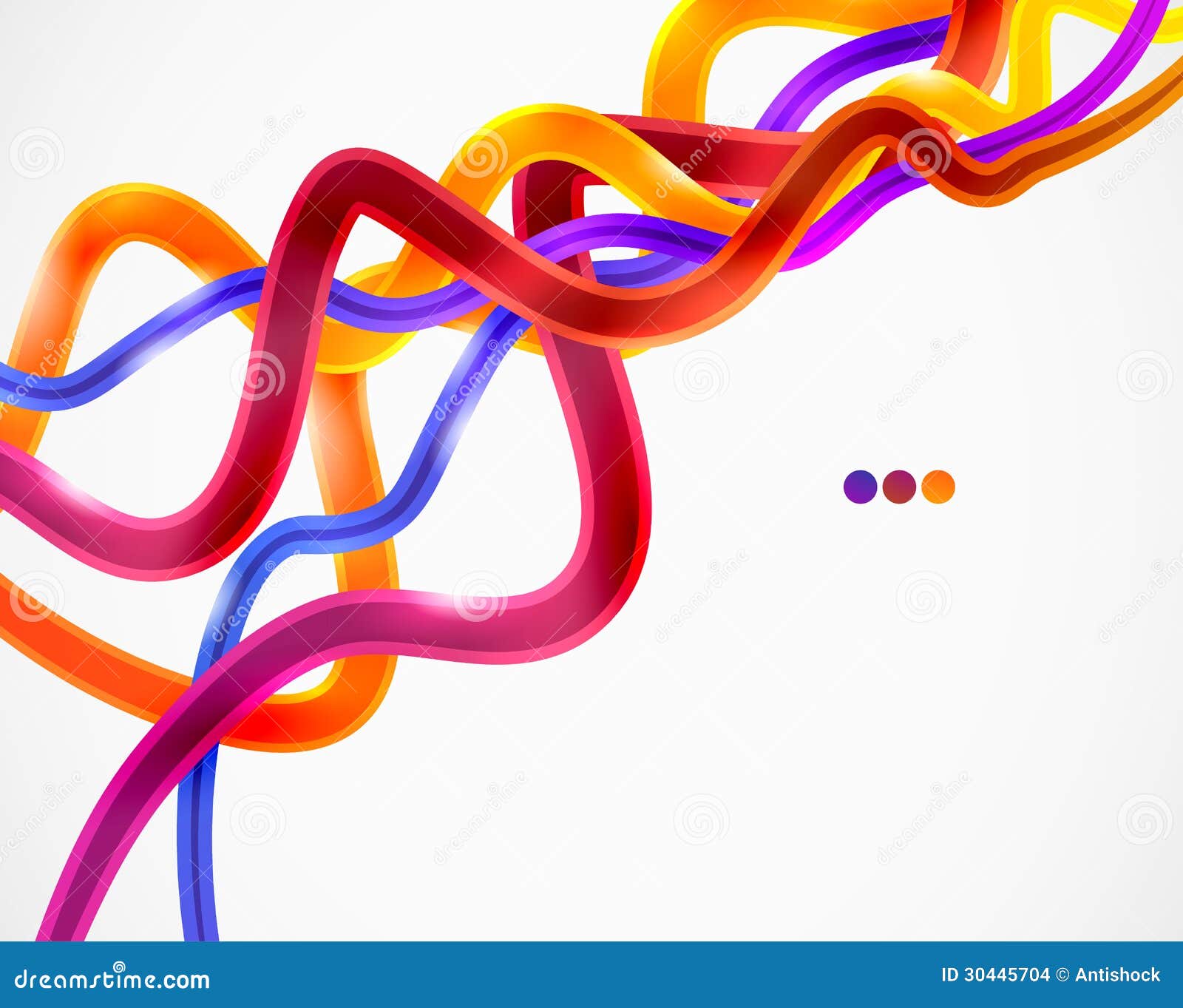 Colorful Lines Abstract Background Stock Illustration - Illustration of ...
