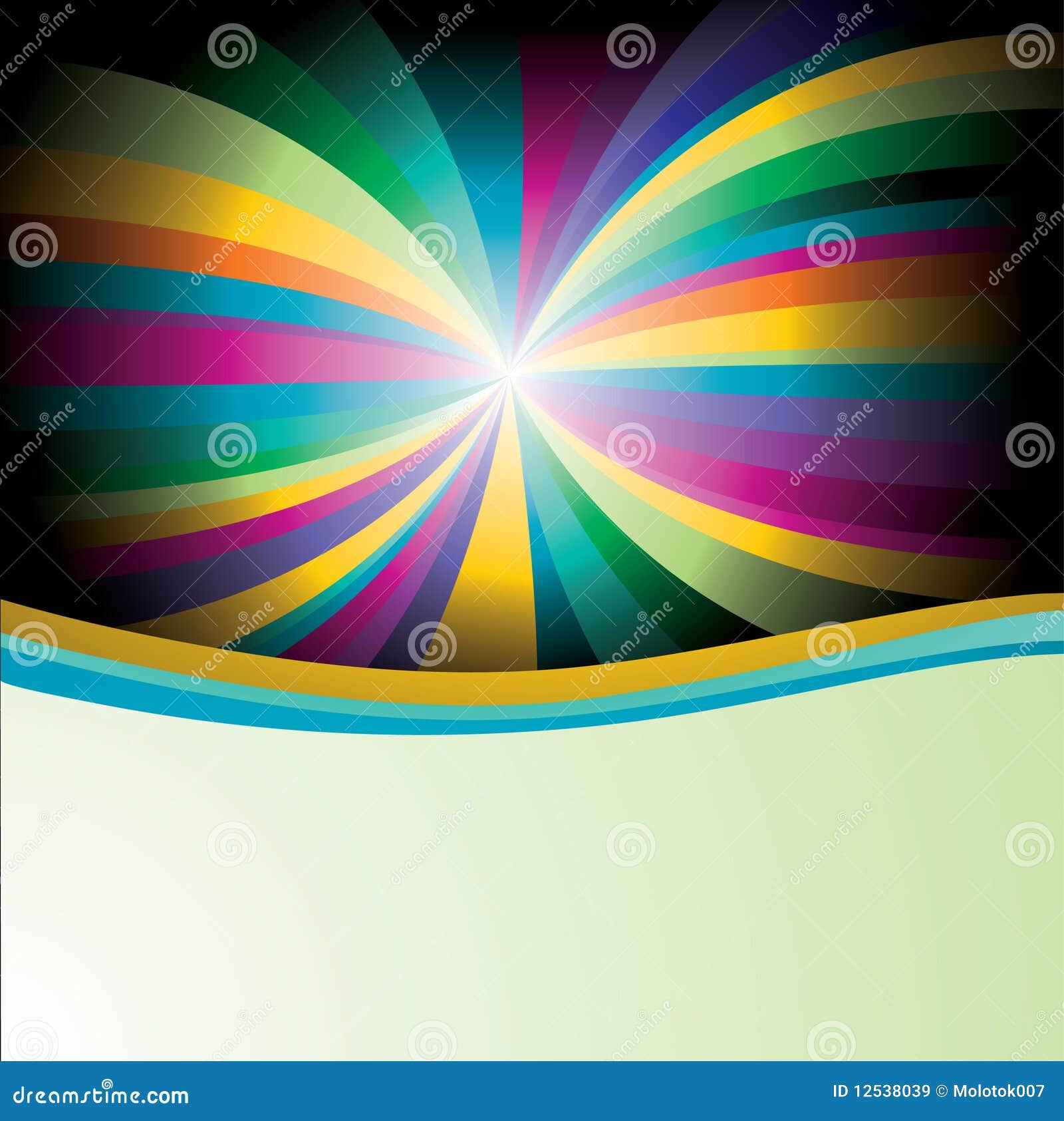 Colorful Lines Digital Background Stock Vector - Illustration of ...