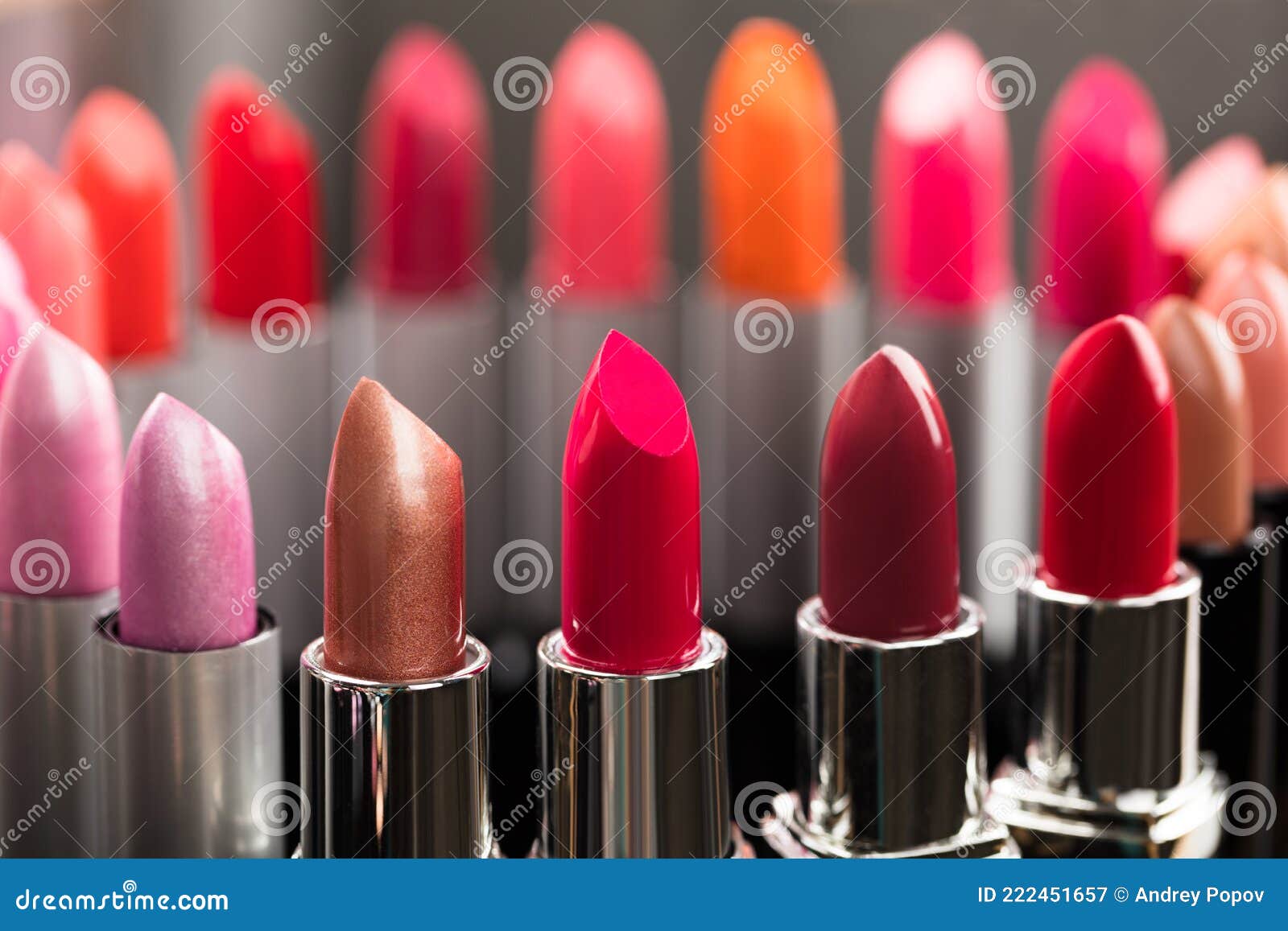 Colorful Lipstick in a Circle Stock Image - Image of macro, lips: 222451657