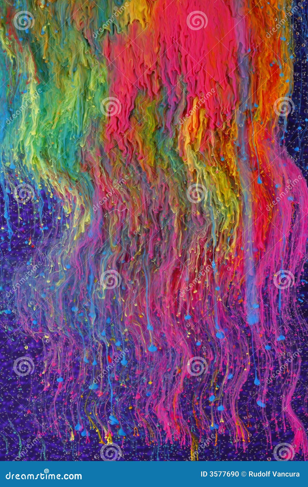 Colorful Liquid Art Streaks Stock Photo - Image of background, colours ...