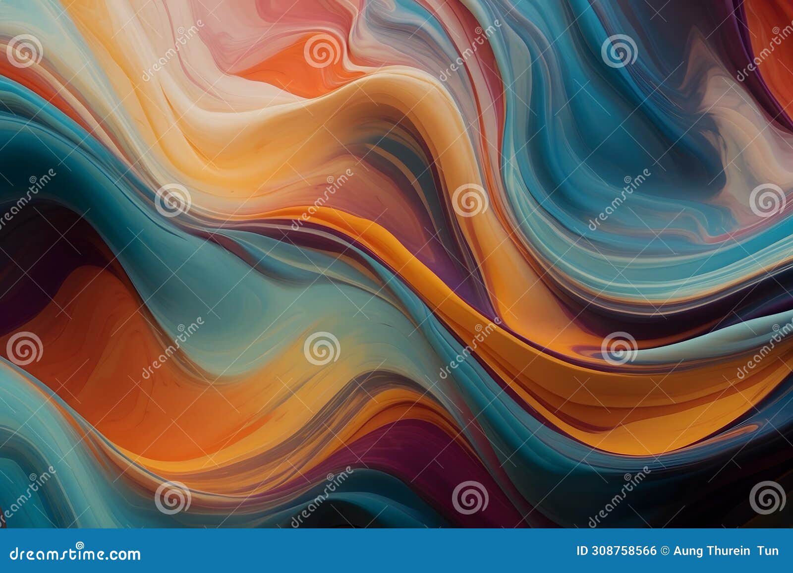 A Colorful Liquid Diffusion Abstract Stock Photo - Image of ...