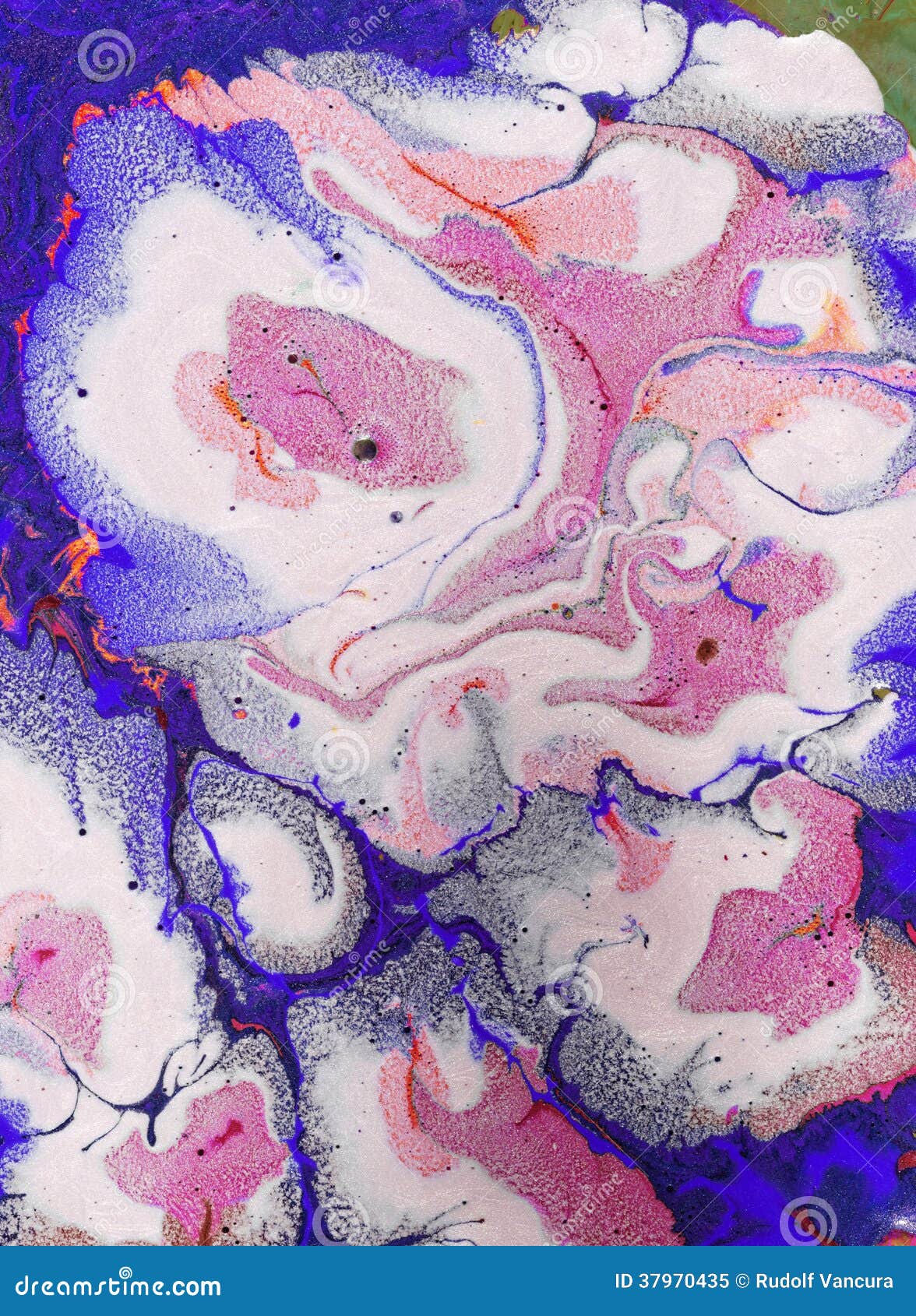 Colorful liquid paints stock image. Image of mixed, abstract - 37970435