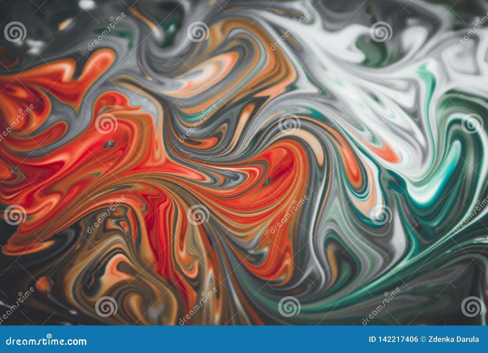 Abstract Colors Mixed Together Stock Photo - Image of unusual ...
