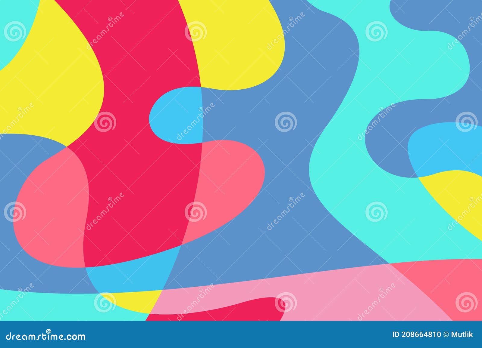 Colorful Liquid Simple and Fluid Background for Best Design Stock ...