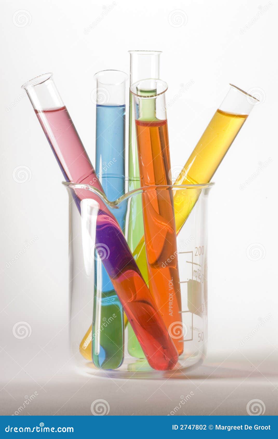Colorful liquids stock photo. Image of biotechnology, green - 2747802