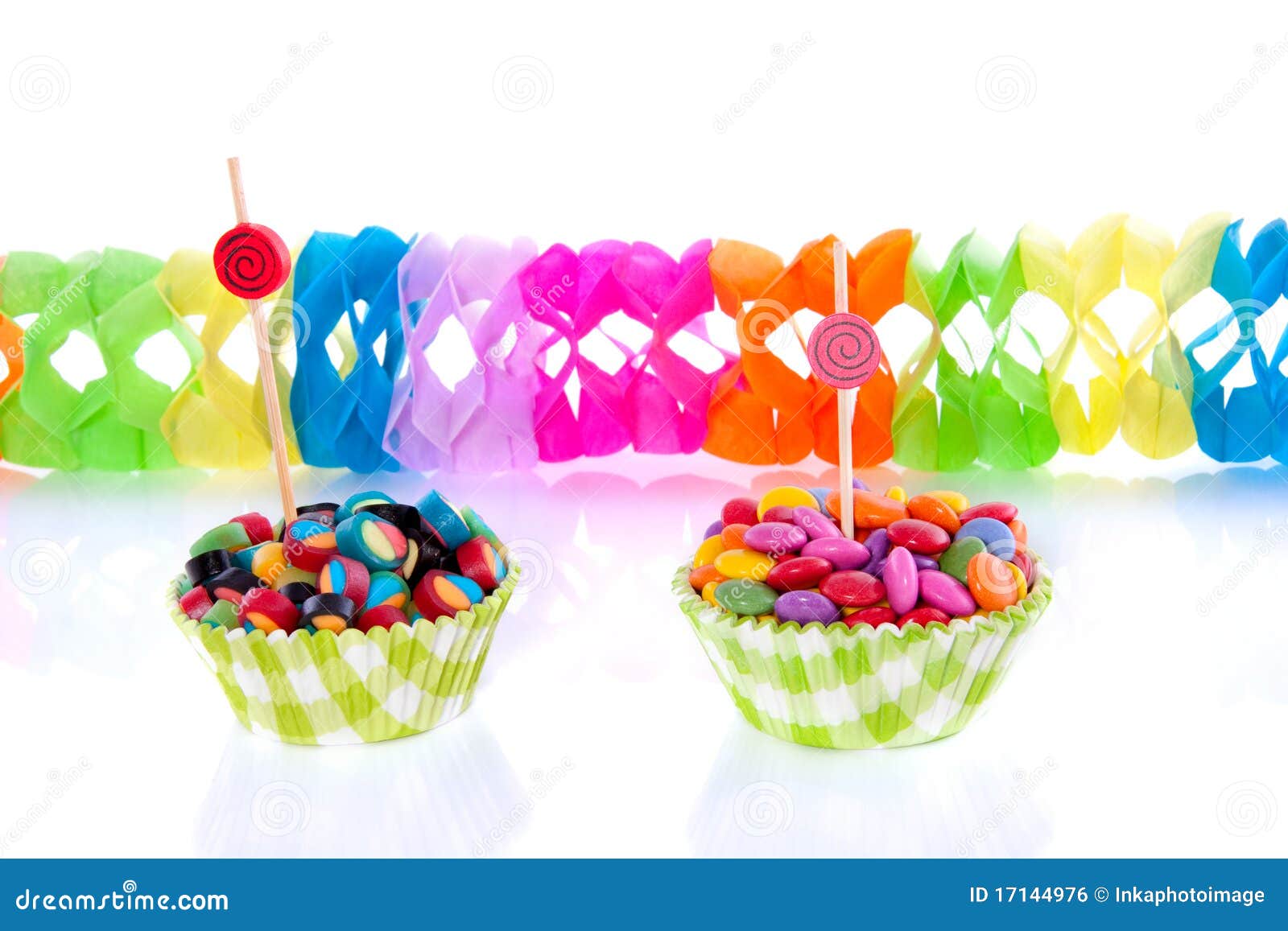 Colorful little candy stock photo. Image of cups, decoration - 17144976