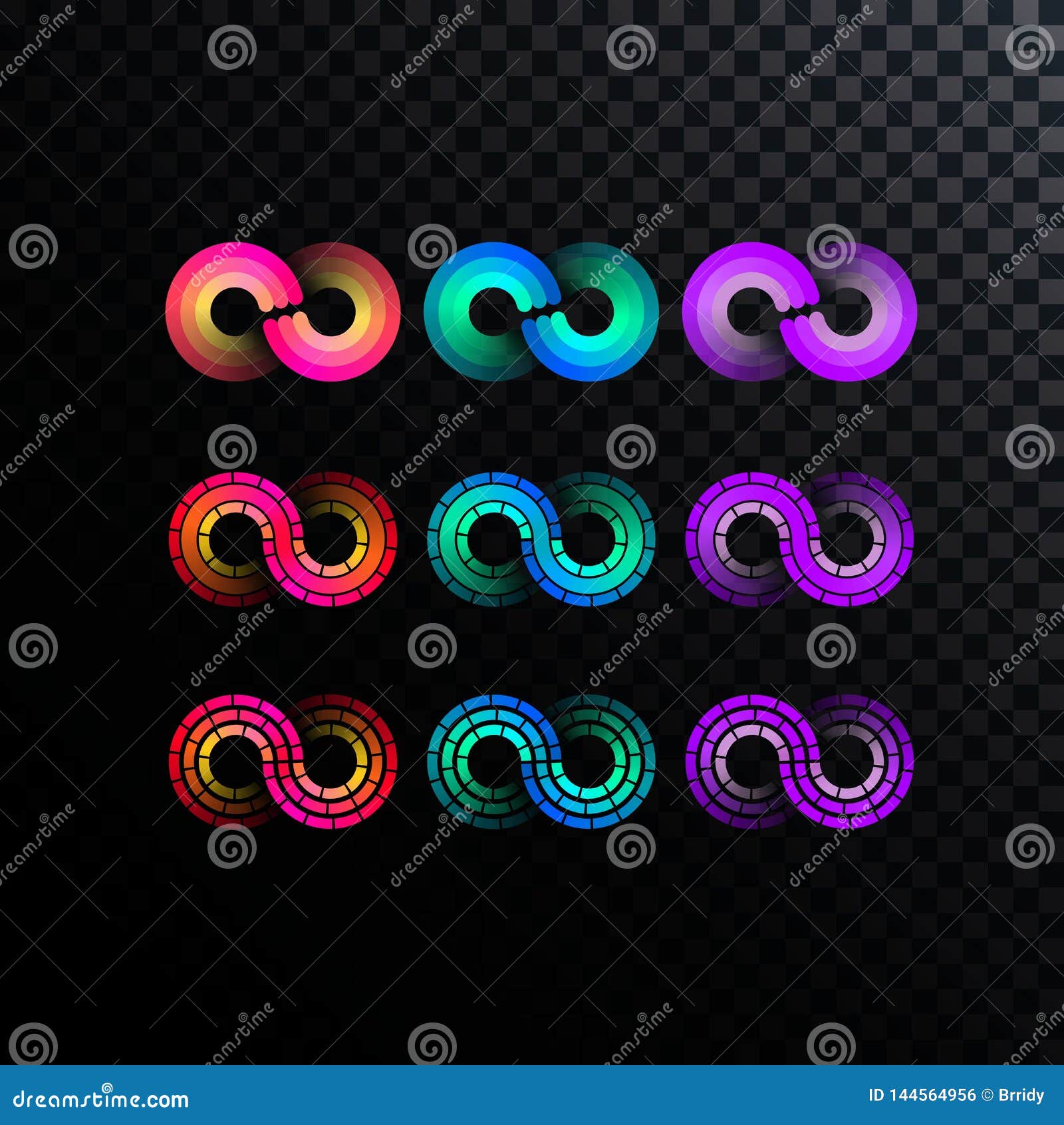 Colorful Loaders Set. Vector Loading Bars for Web Interfaces and ...