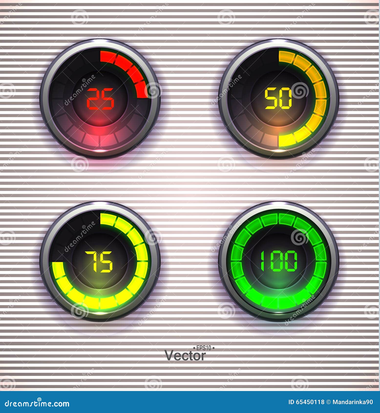 Colorful Loading Spinners Preloader Progress Web Downloading Bar