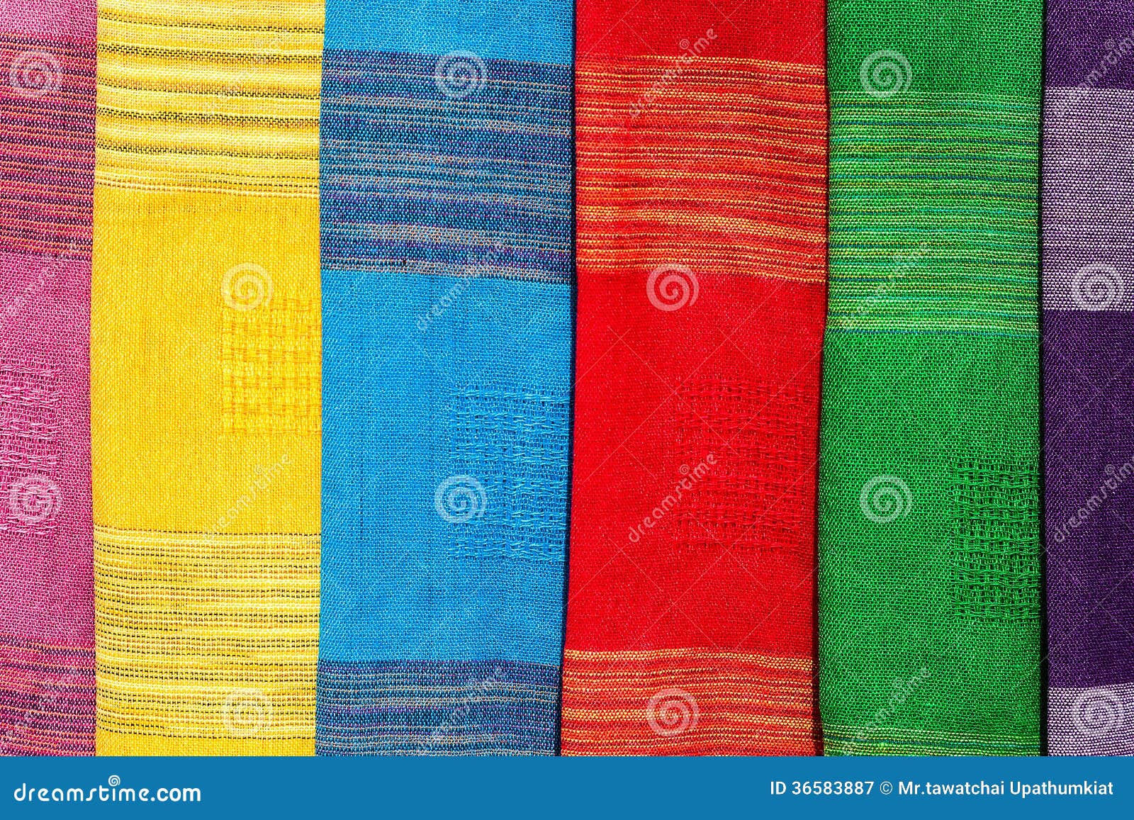 Colorful Local Fabric stock image. Image of heritage - 36583887