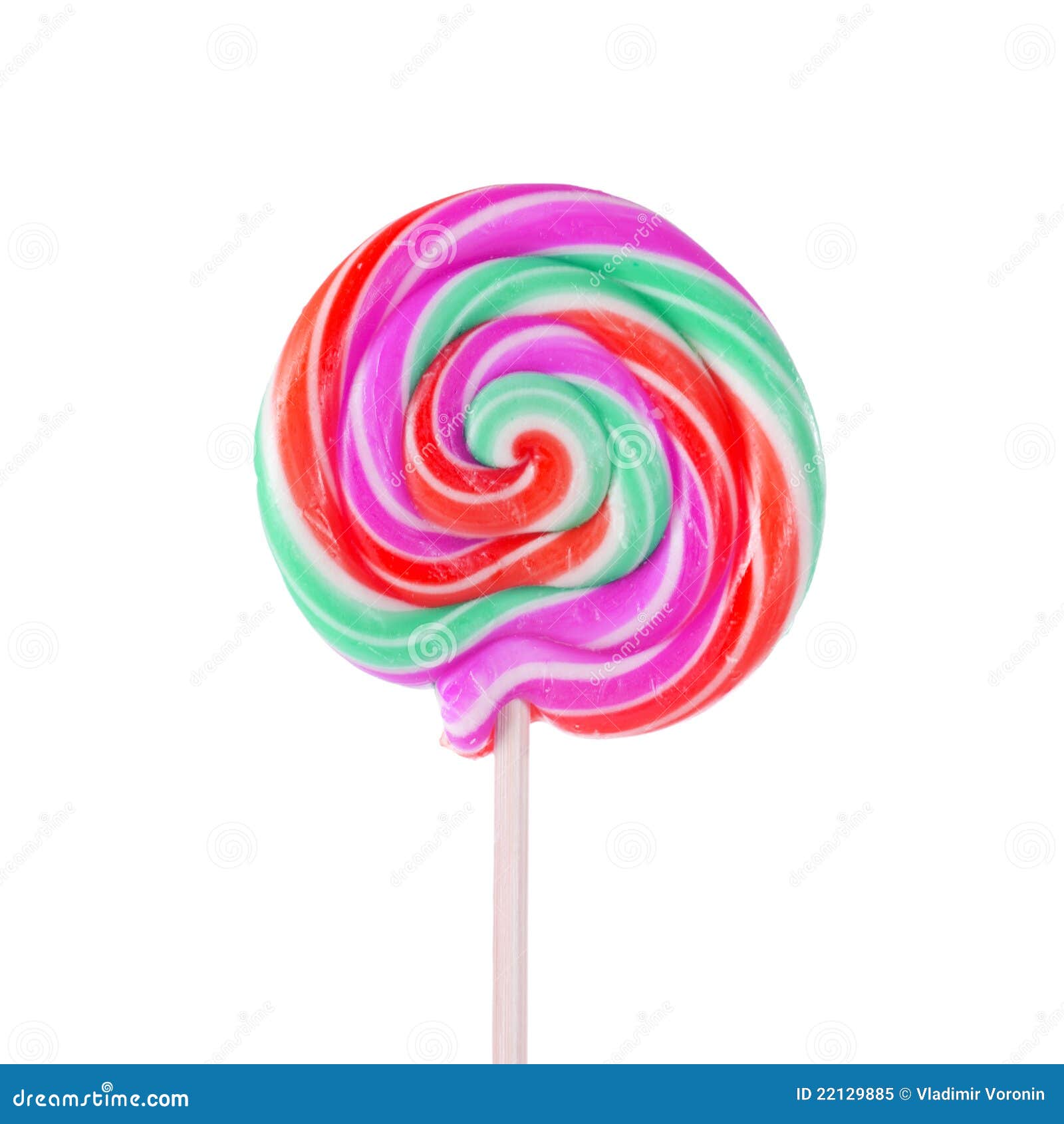 Colorful lollipop stock image. Image of striped, flavor - 22129885
