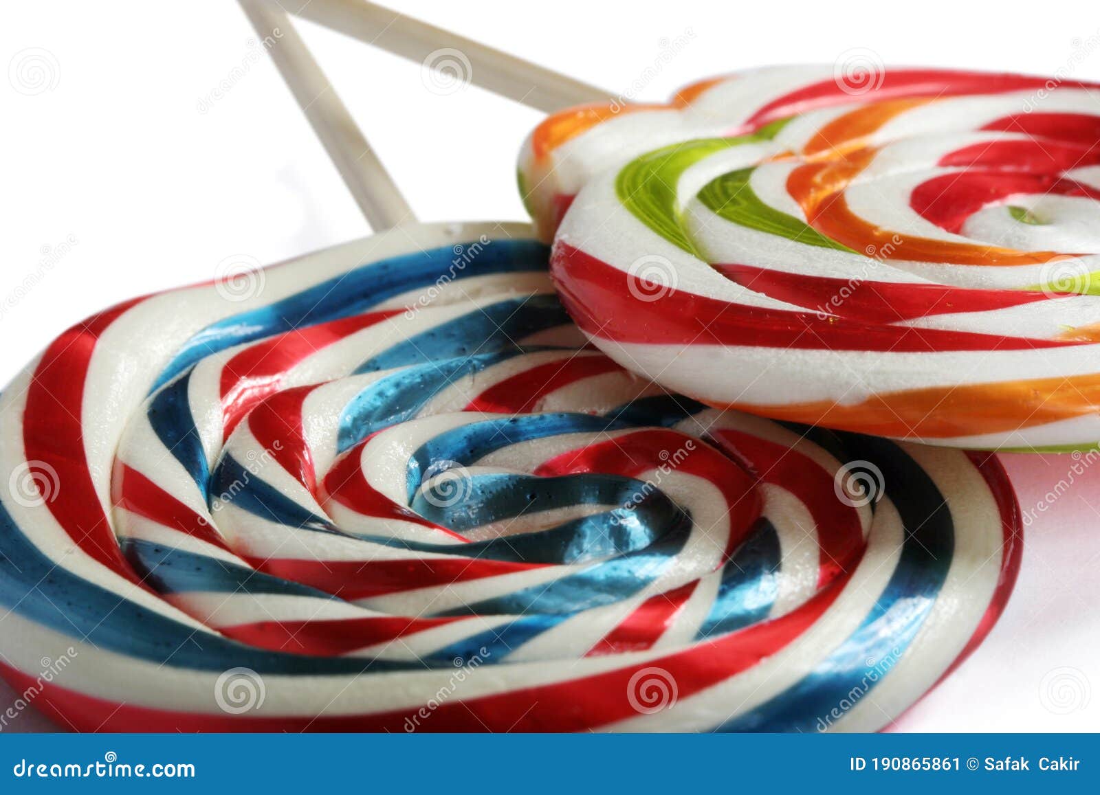 Colorful lollipop stock image. Image of colorful, confectionery - 190865861