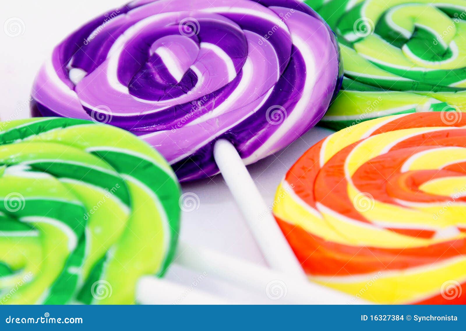 Colorful lollipops stock photo. Image of food, lollipops - 16327384