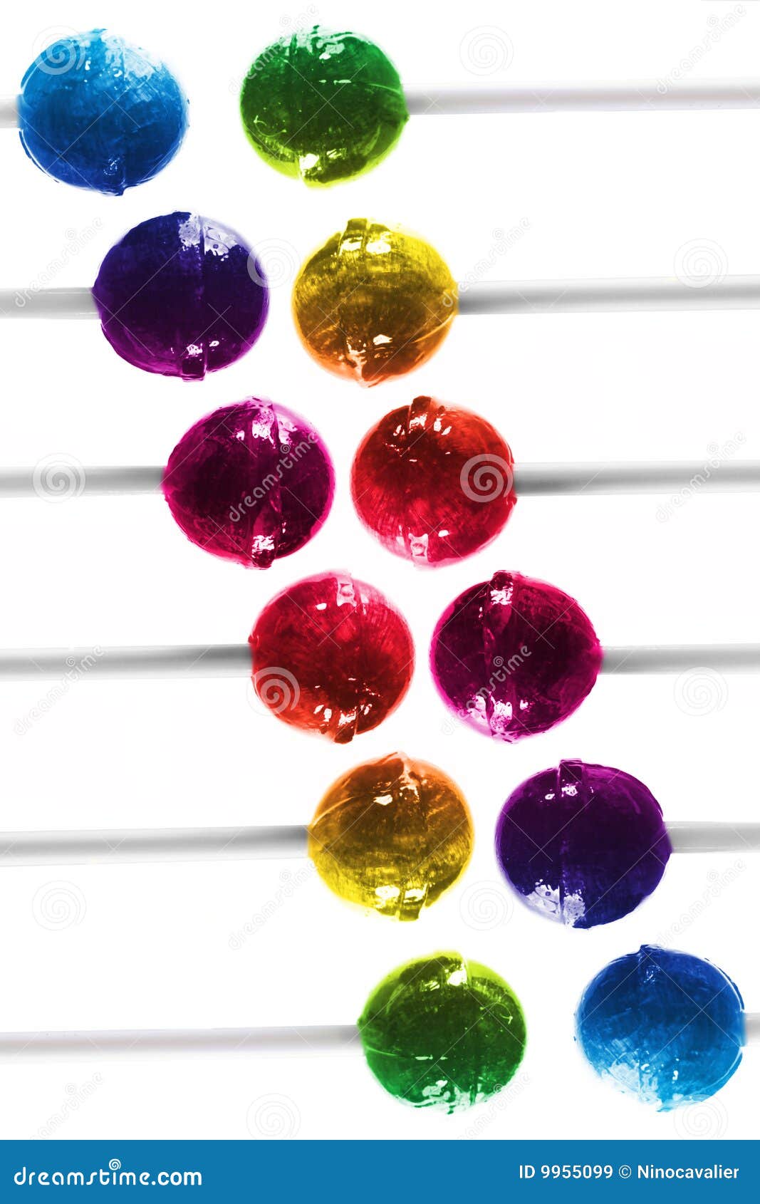 Colorful lollipops stock image. Image of juicy, market - 9955099