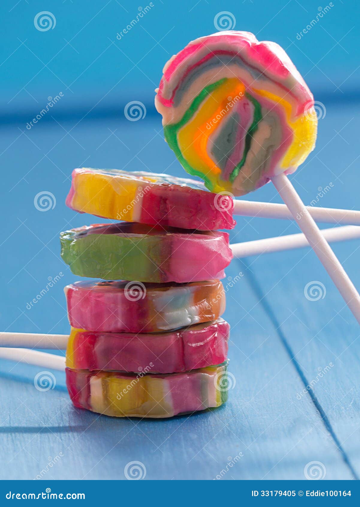 Colorful lollipops stock image. Image of serene, childhood - 33179405