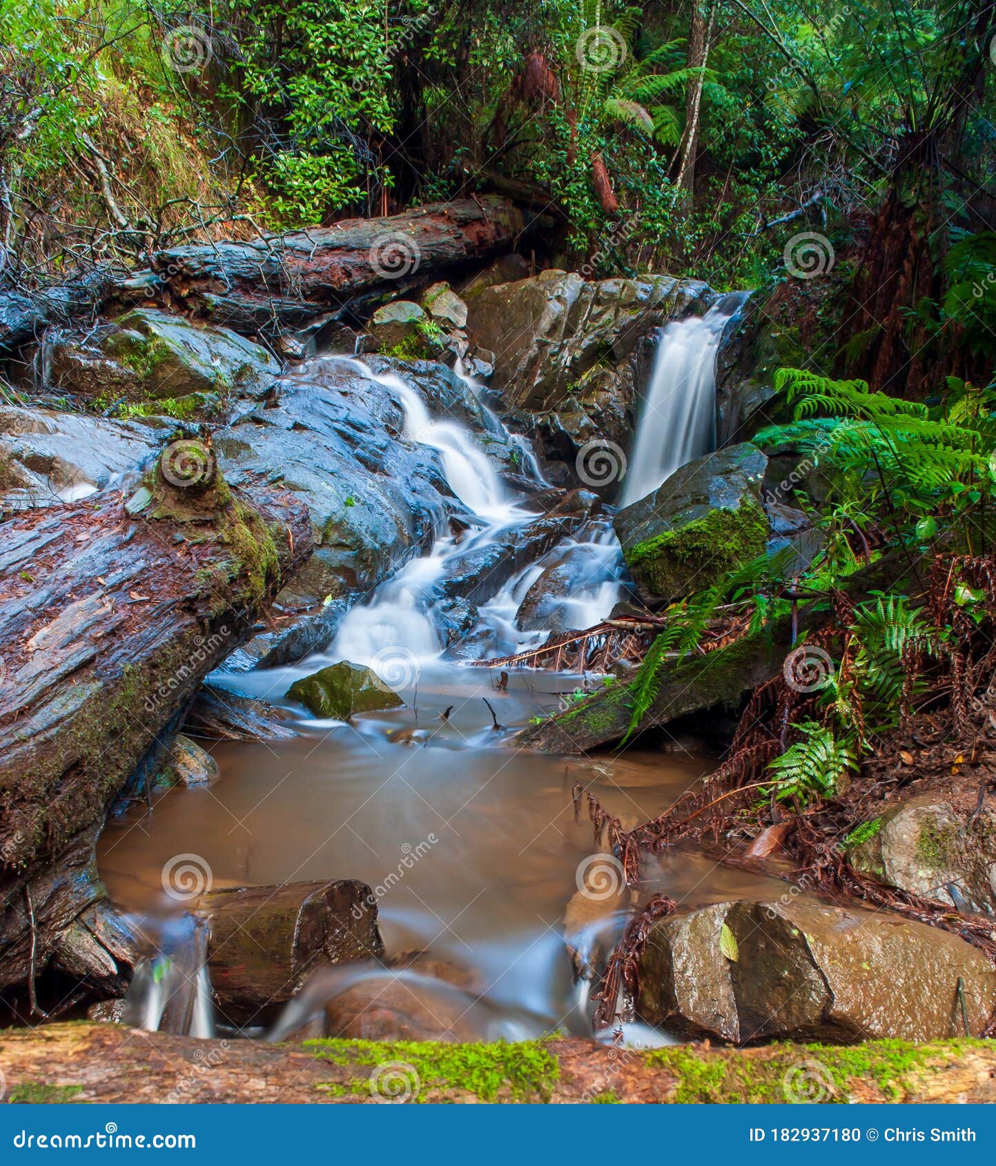 Colorful Long Exposure Shot of Waterfalls Stock Photo - Image of long ...