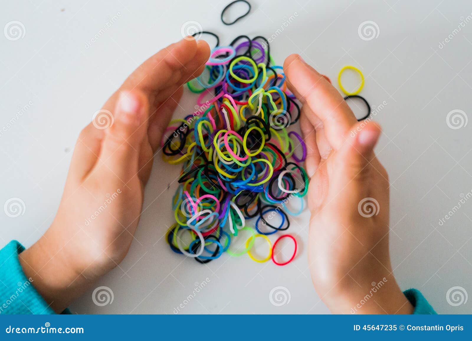 Colorful Loom Bands Royalty-Free Stock Photo | CartoonDealer.com #45647235