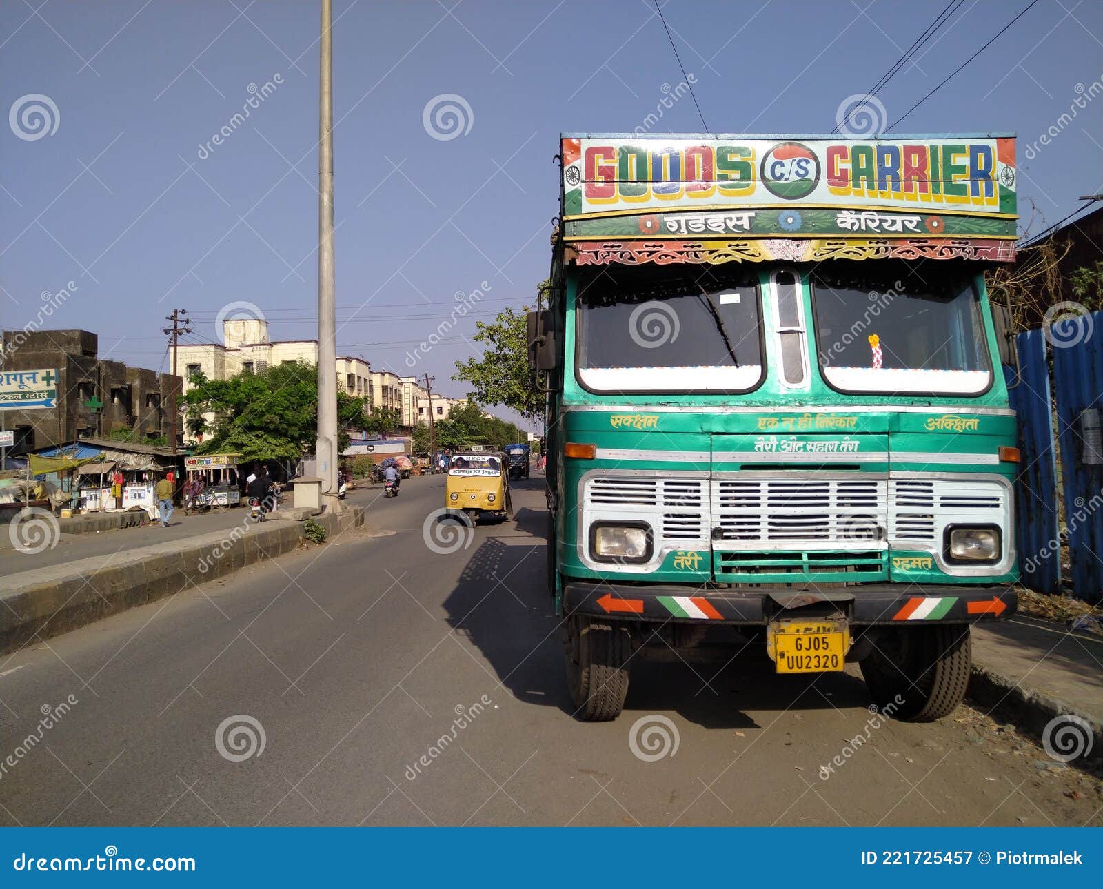 Indian colorful lorry editorial photography. Image of transport - 221725457