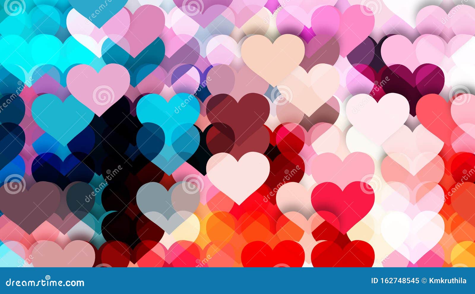 Colorful Love Background stock vector. Illustration of valentines ...