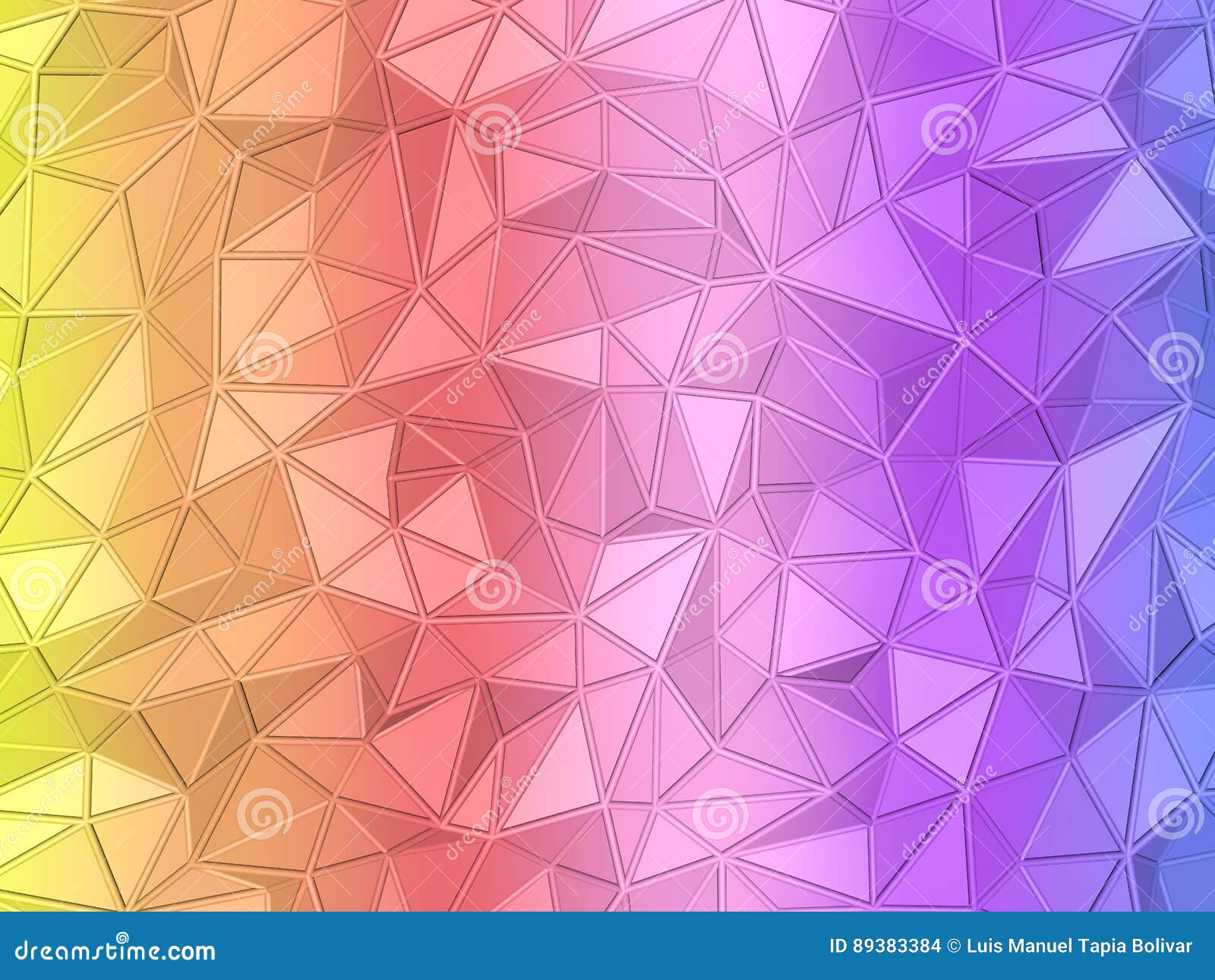 Colorful low poly texture stock illustration. Illustration of creative ...