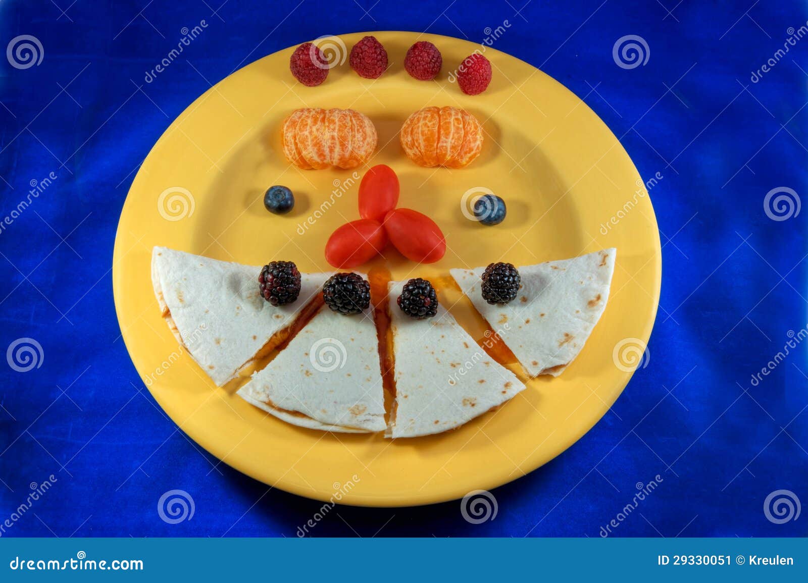 Colorful Lunch stock image. Image of orange, blackberry - 29330051