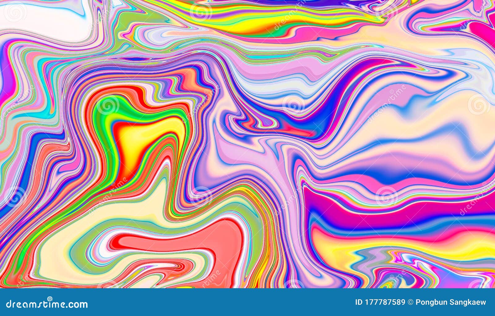 Colorful Mable Effect Abstract Background Stock Illustration ...