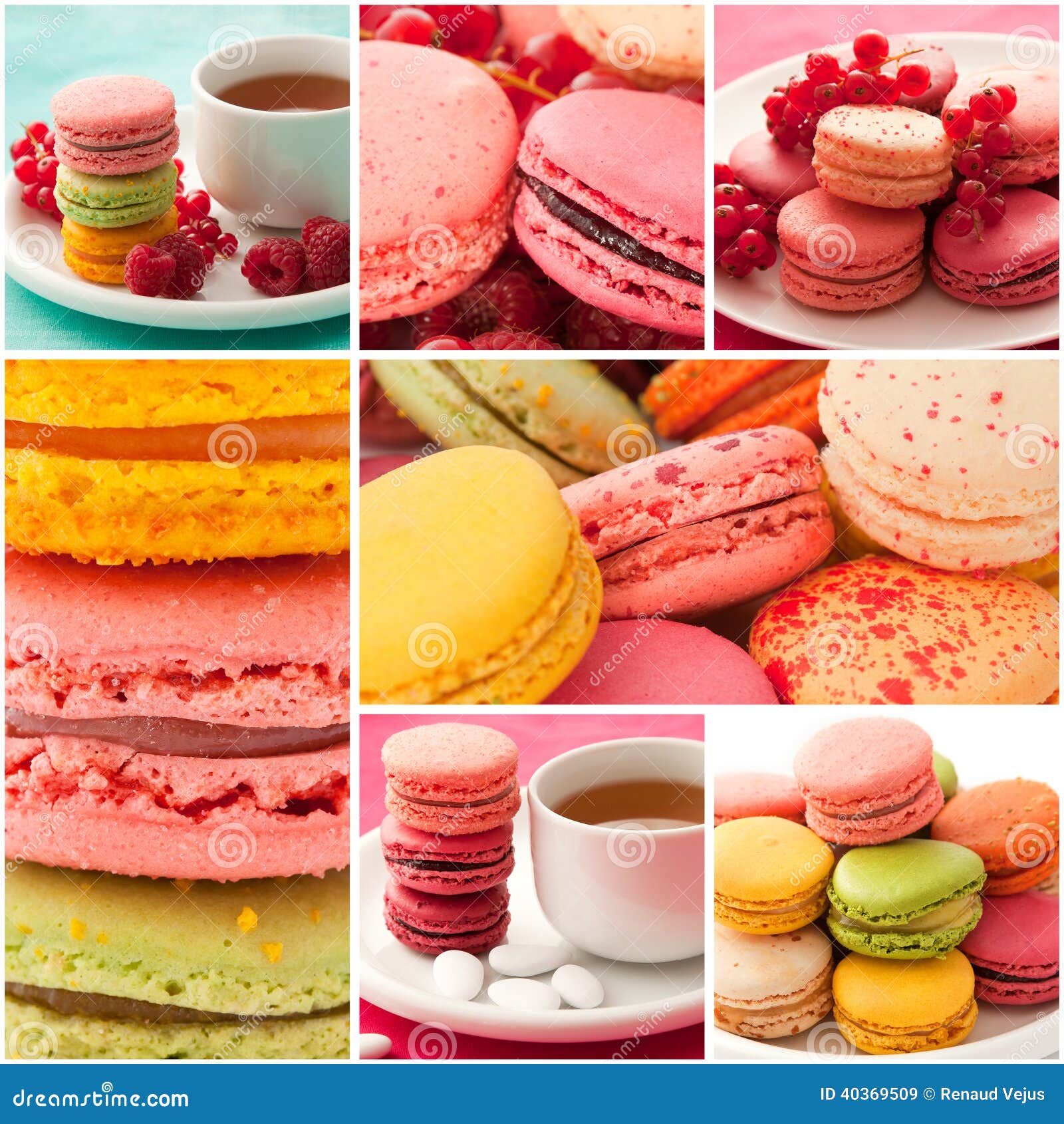Colorful macarons stock image. Image of luxury, macaroon - 40369509