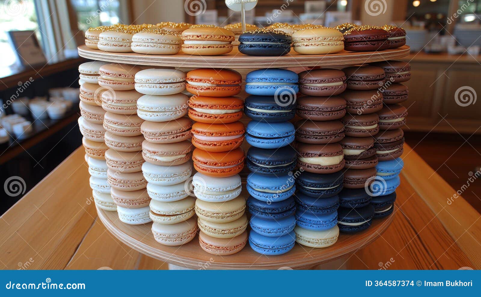 Macarons Tower Stock Photography | CartoonDealer.com #330277916