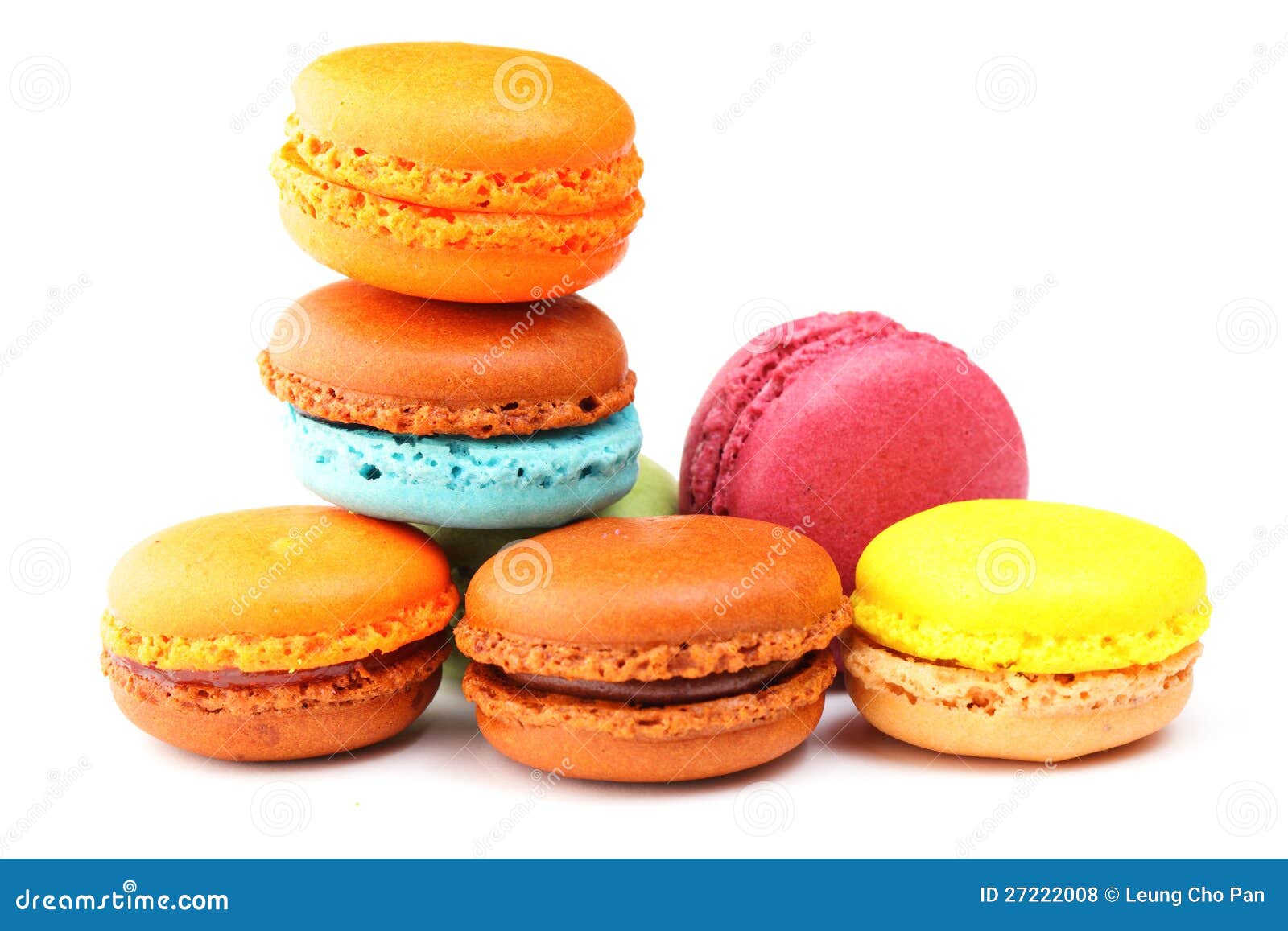 Colorful macaroon stock photo. Image of brown, assortment - 27222008