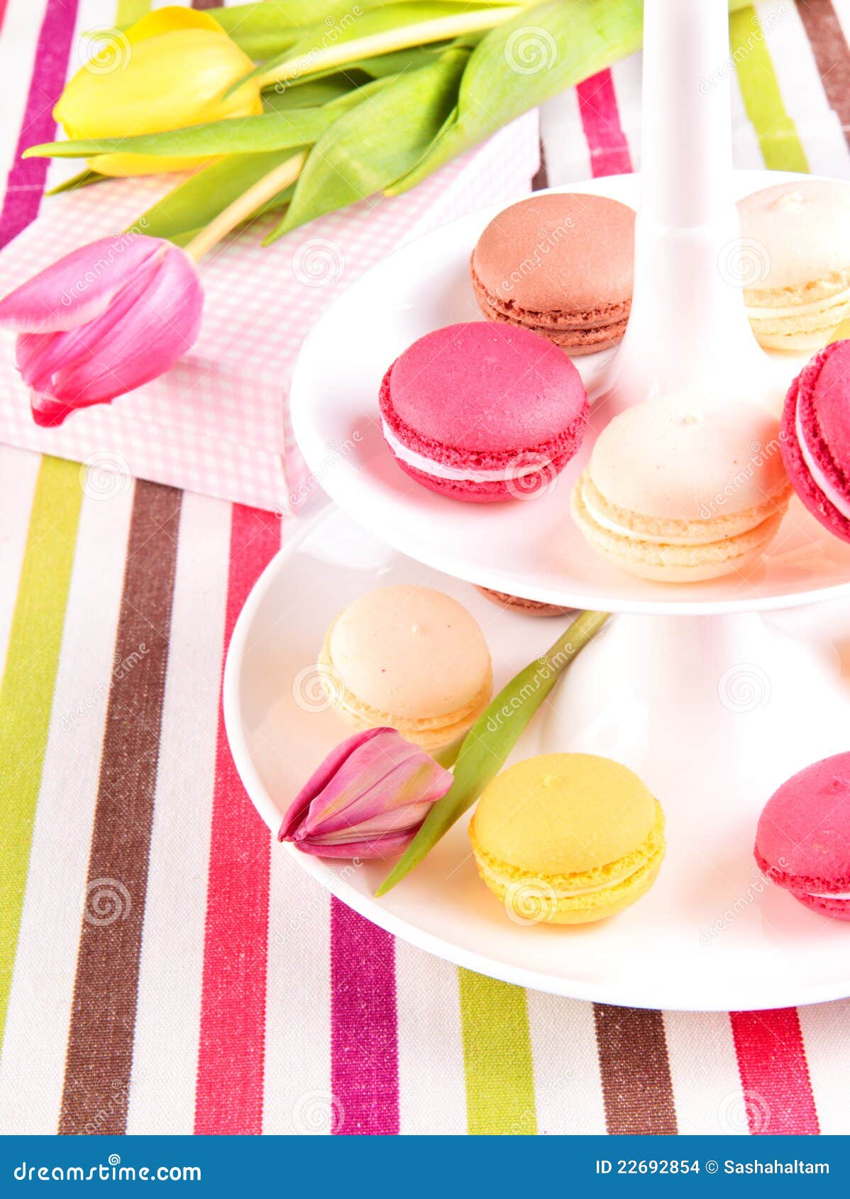 Colorful macaroons stock photo. Image of gourmet, fresh - 22692854