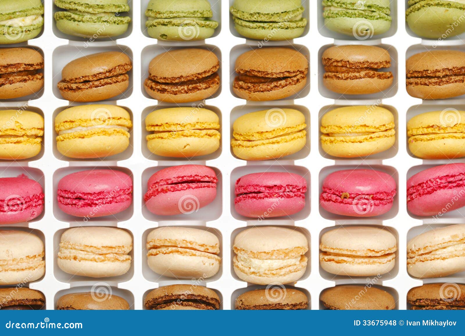 Colorful macaroons stock photo. Image of traditional - 33675948