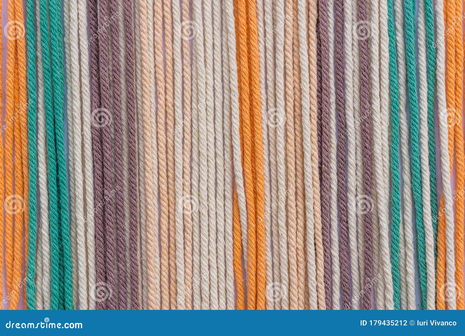 Colorful Macrame Thread Ball. Yarn Texture Royalty-Free Stock Photo ...