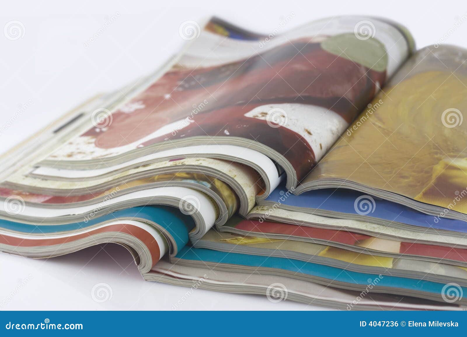 Colorful Magazines Up Close Royalty-Free Stock Image | CartoonDealer ...