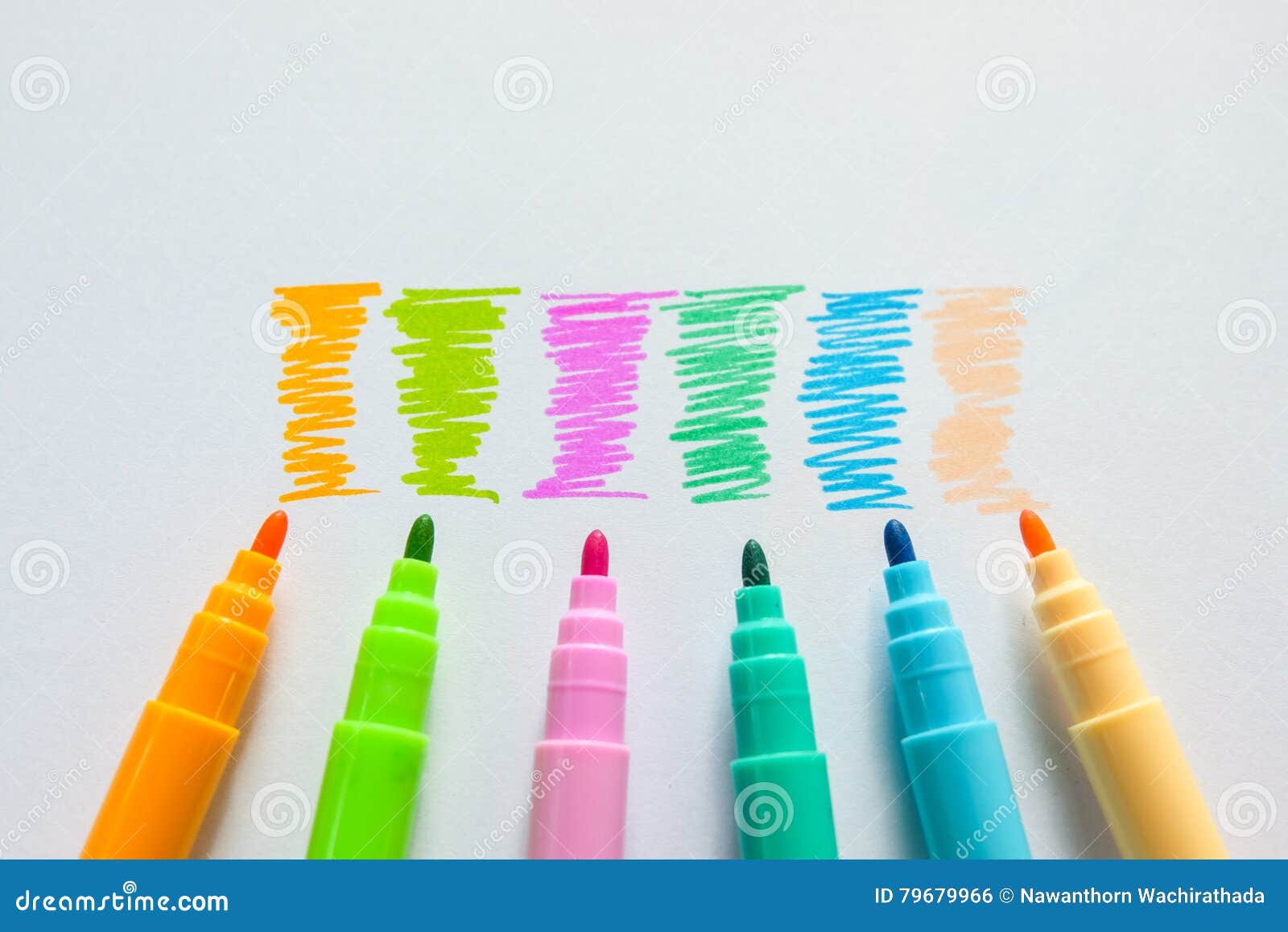 Colorful Magic Pens stock photo. Image of group, magic - 79679966