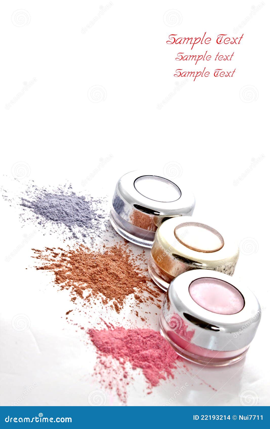 Colorful makeup powder stock photo. Image of cosmetics - 22193214
