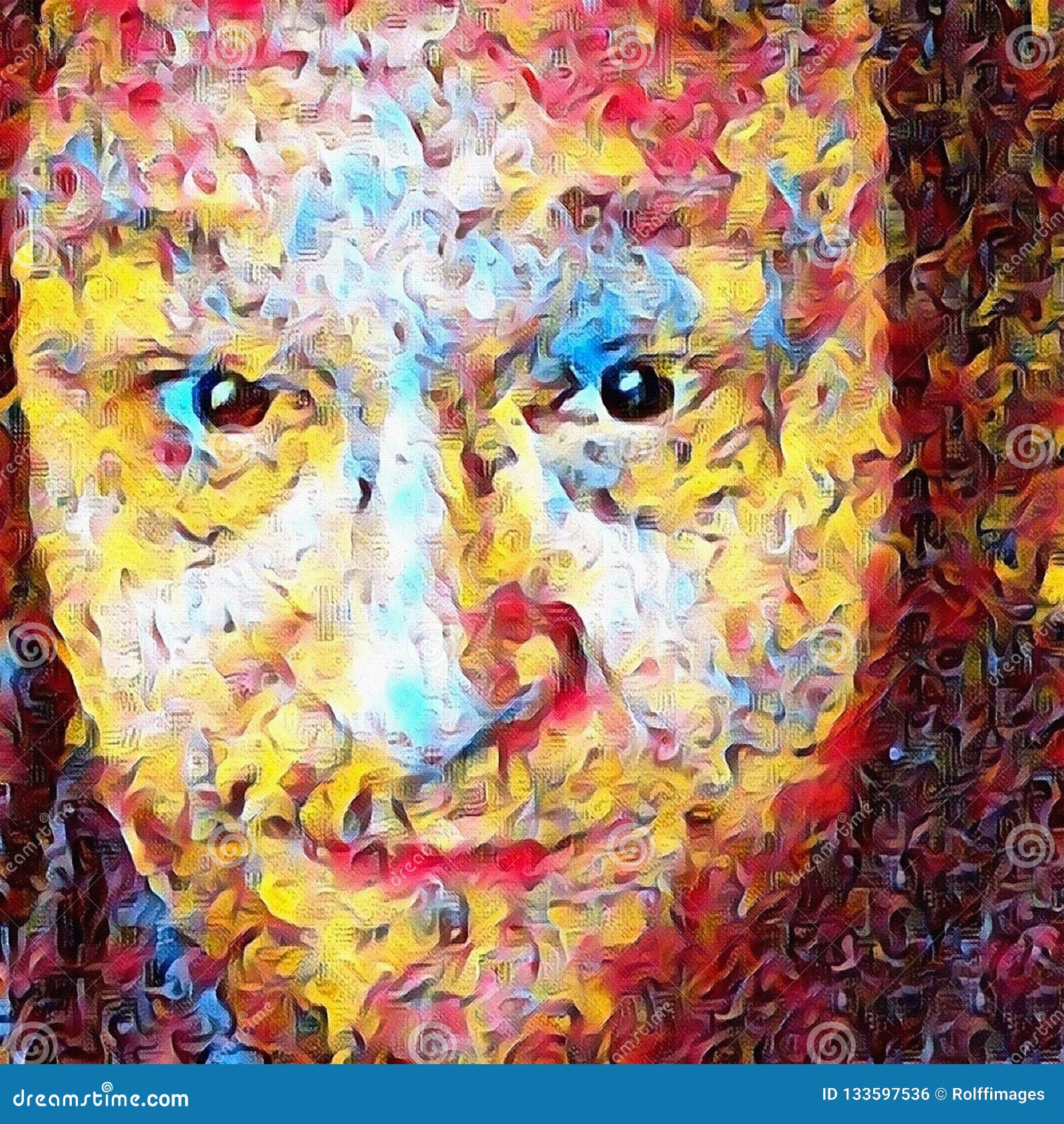 Colorful man face stock illustration. Illustration of colorful - 133597536