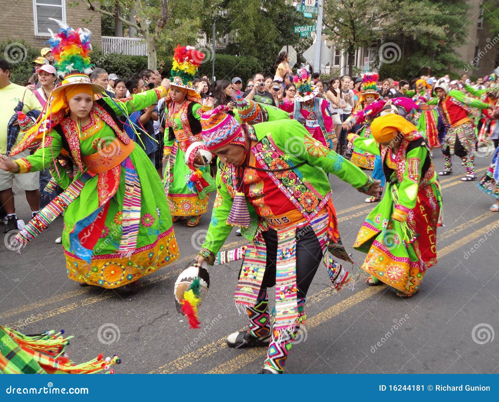 Colorful Man and Women at the Parade Editorial Photo - Image of ...