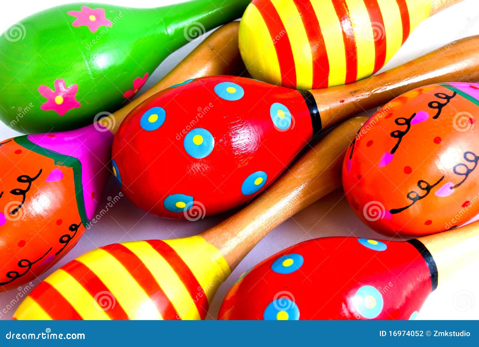 Colorful Maracus Background Stock Photo - Image of percussion, cultural ...