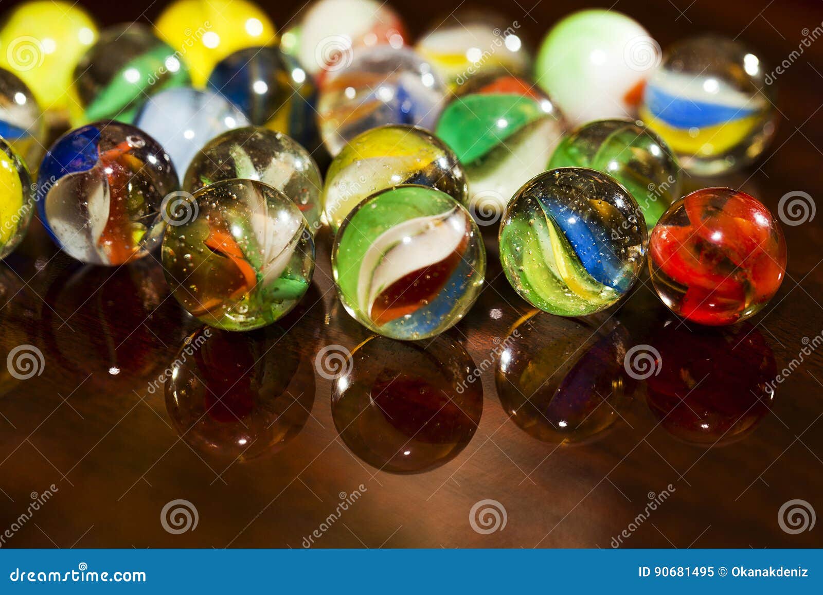 Colorful Marble Balls stock image. Image of multicolored - 90681495