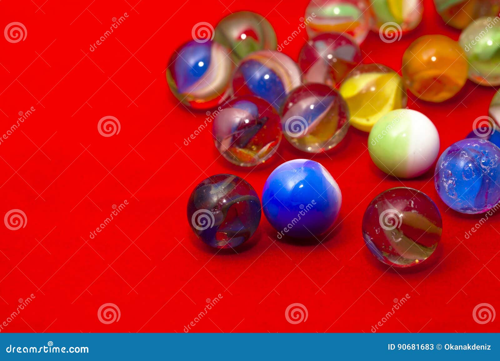 Colorful Marble Balls stock image. Image of kids, closeup - 90681683