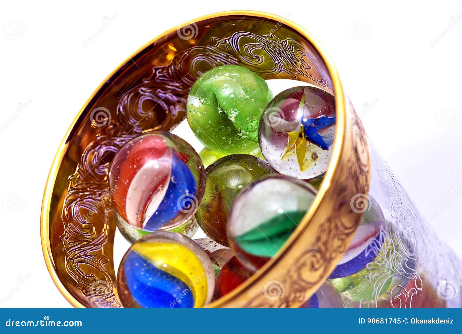 Colorful Marble Balls stock image. Image of light, closeup - 90681745