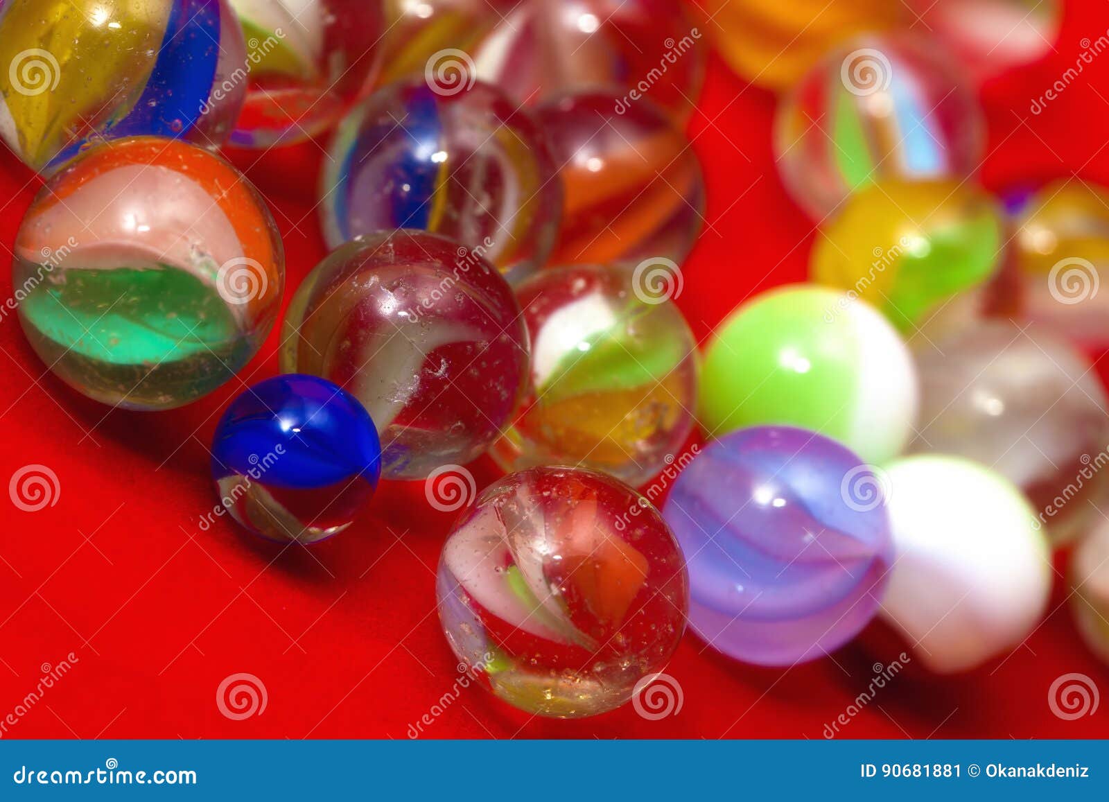 Colorful Marble Balls stock image. Image of closeup, circle - 90681881