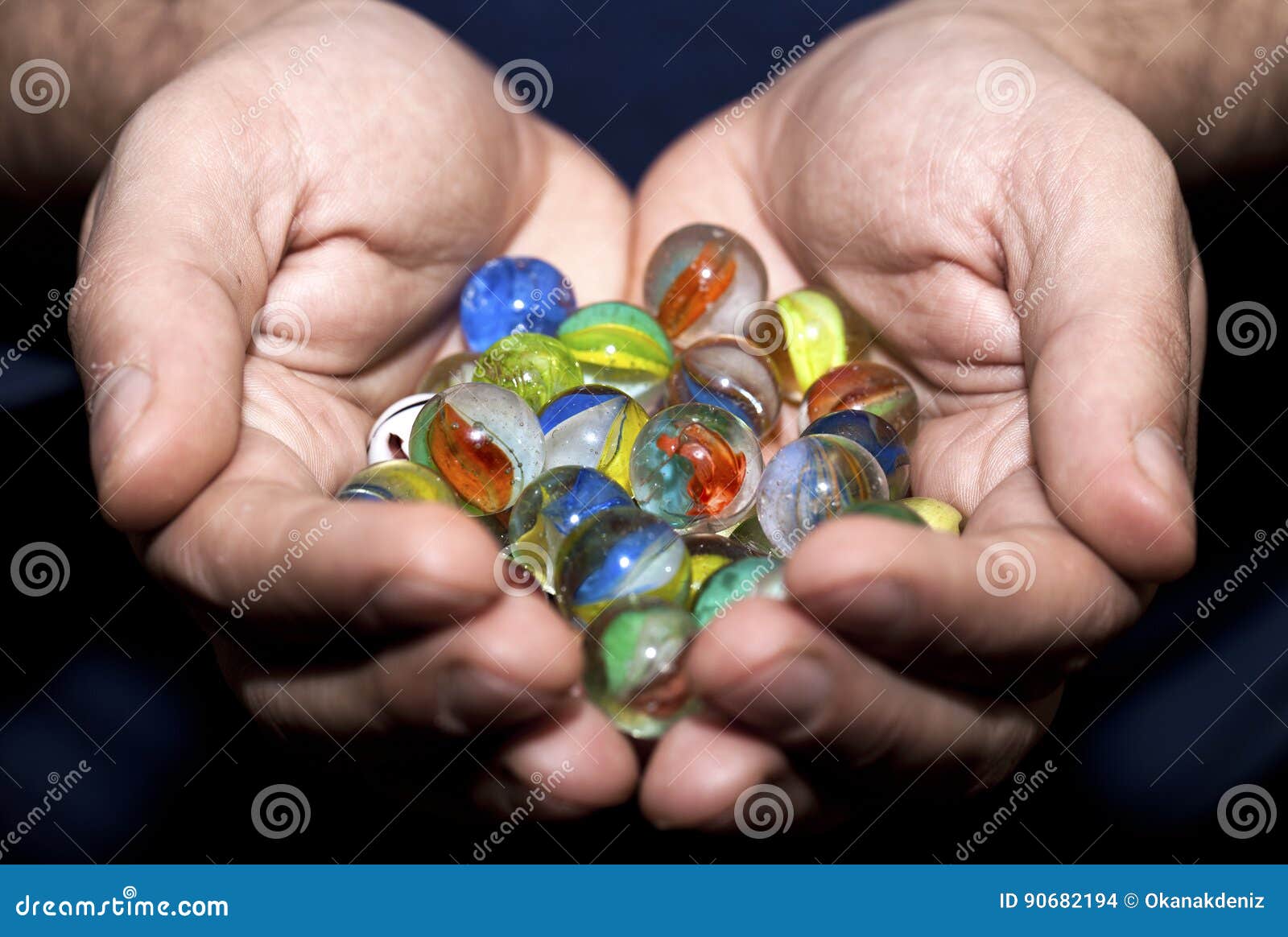 Colorful Marble Balls stock photo. Image of bright, color - 90682194