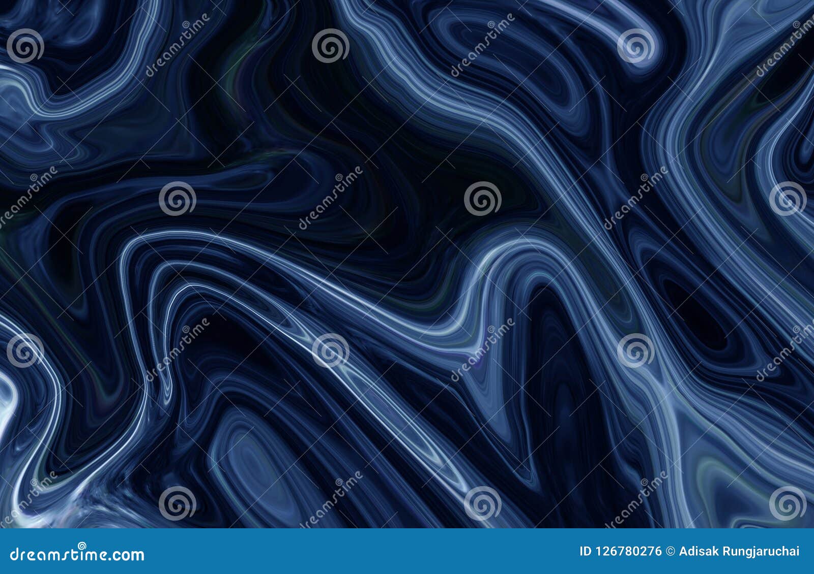 Colorful Marble Surface. Dark Blue Marble Pattern of the Blend of ...